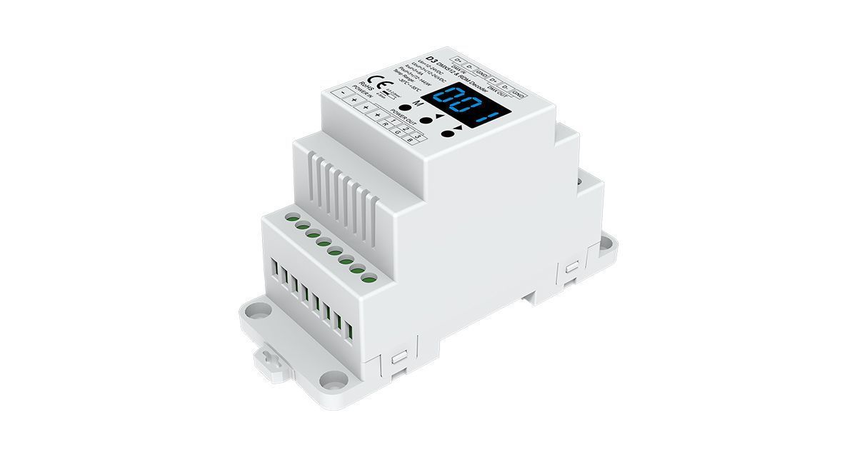 Купити Usmart DMX512 Decoder UD3 Декодер на DIN рейку a010017 в ...